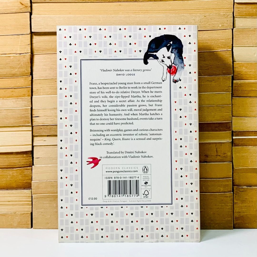 📚 King, Queen, Knave by Vladimir Nabokov (2010 edition), Hobbies & Toys ...