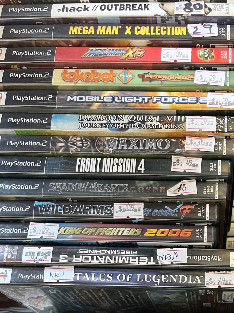 ps2 king fighter 06 sega Saturn original 20sgd oper game usa Zelda box ...