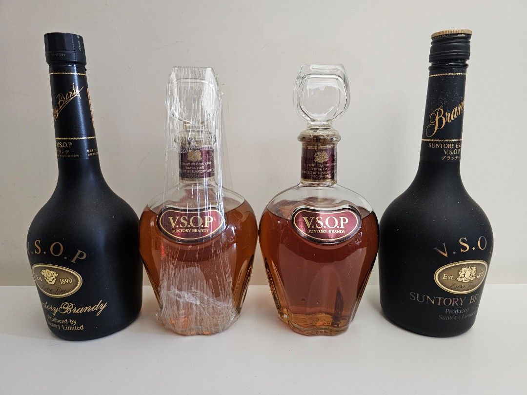 舊裝 Suntory VSOP, 嘢食 & 嘢飲, 酒精飲料 - Carousell