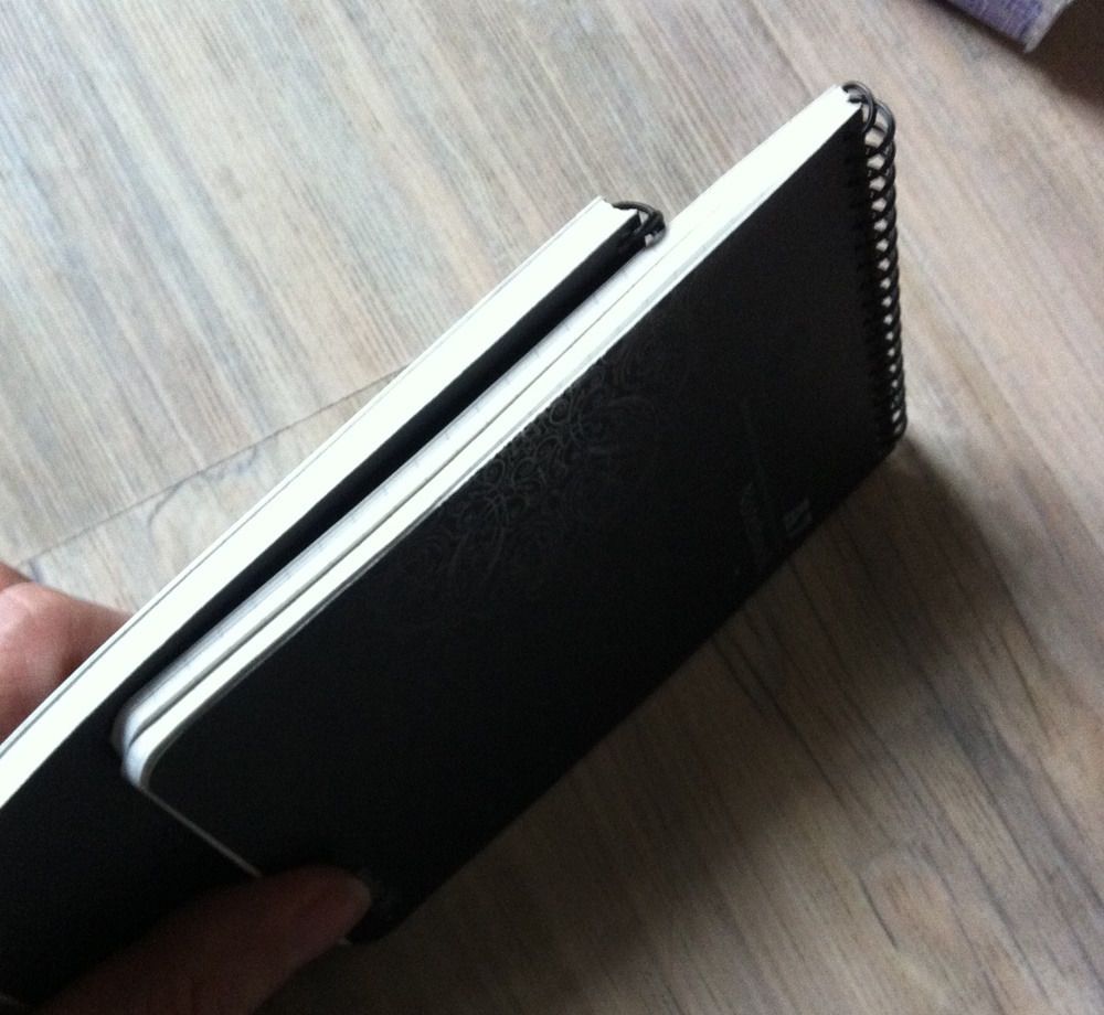 A7 writing drawing Travel Journal Diary Notebook Sketch Memo set of 2 ...