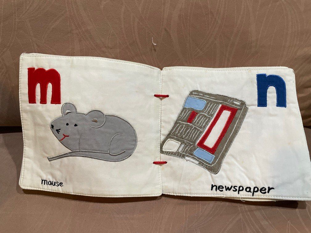 ABC Cloth book, Babies & Kids, Infant Playtime on Carousell