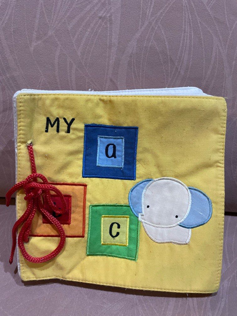 ABC Cloth book, Babies & Kids, Infant Playtime on Carousell