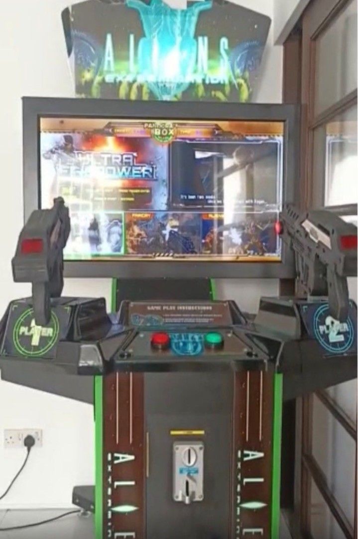 alien vs predator shooting arcade cabinet on Carousell
