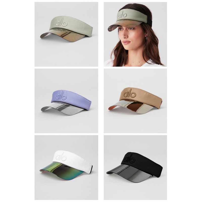 ALO Solar Visor Hat (READY), Fesyen Wanita, Aksesoris di Carousell