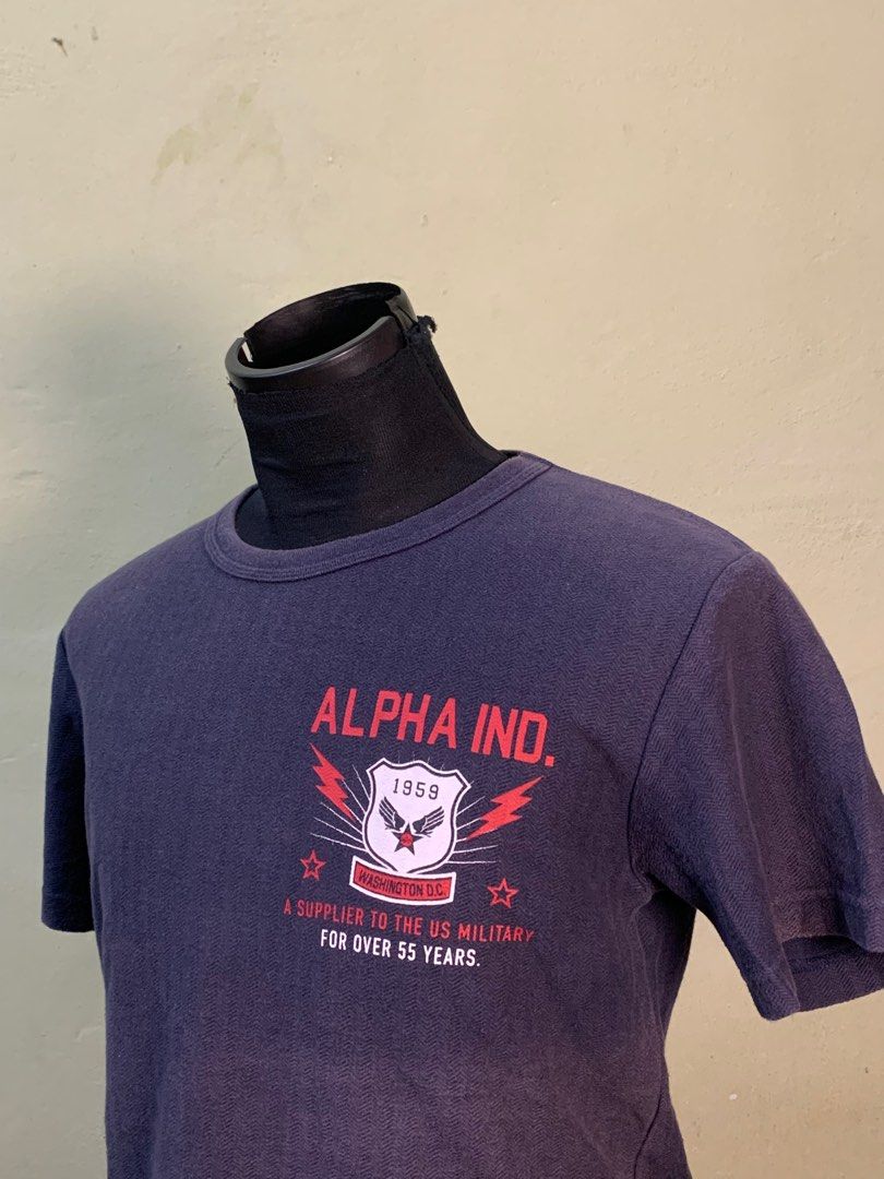 Alpha Industries US Military, Men's Fashion, Tops & Sets, Tshirts ...