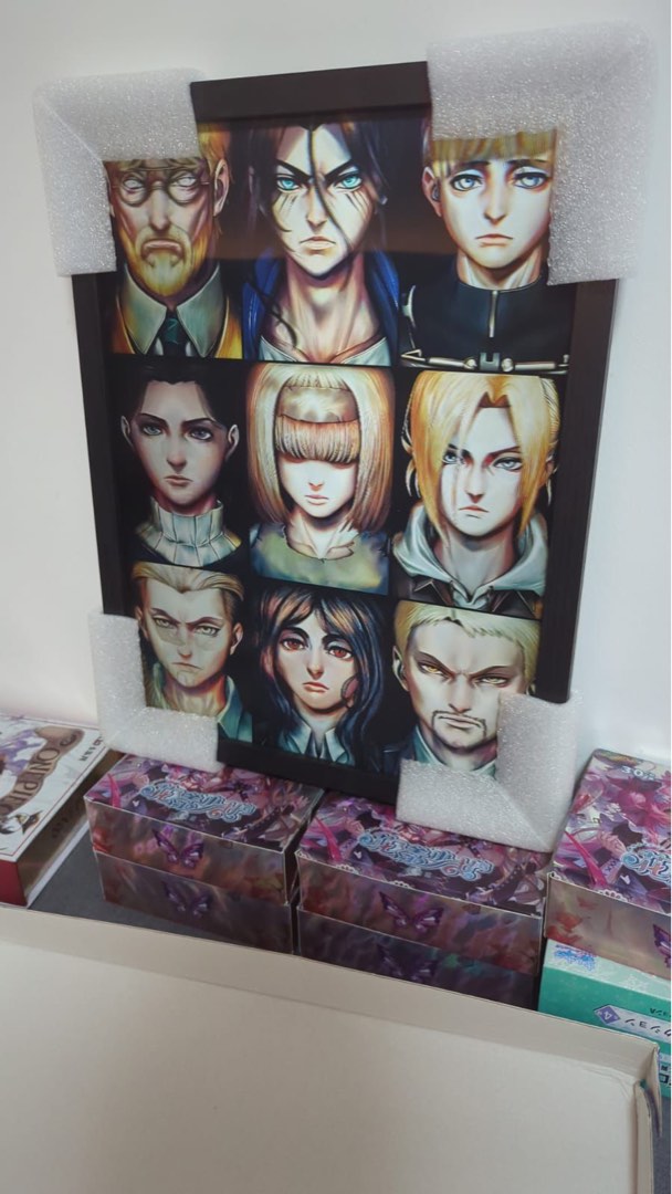 Attack on titan (AOT)poster WTS, Hobbies & Toys, Memorabilia ...