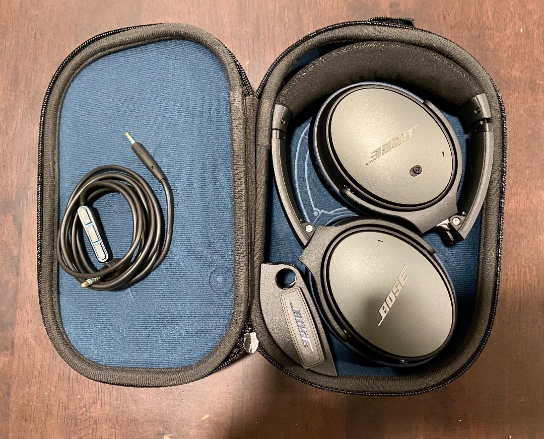 Bose QuietComfort QC25 Noise Cancelling Headphones, Audio, Headphones ...