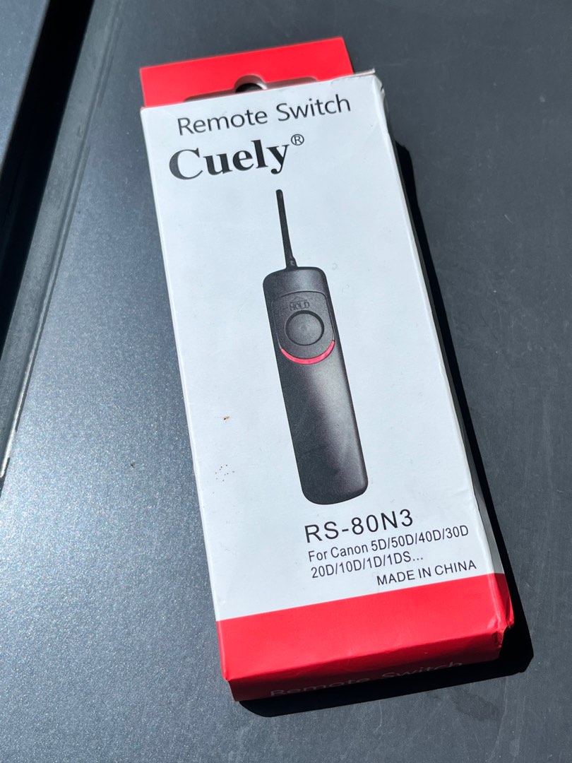 Canon shutter release cable, Photography, Photography Accessories ...