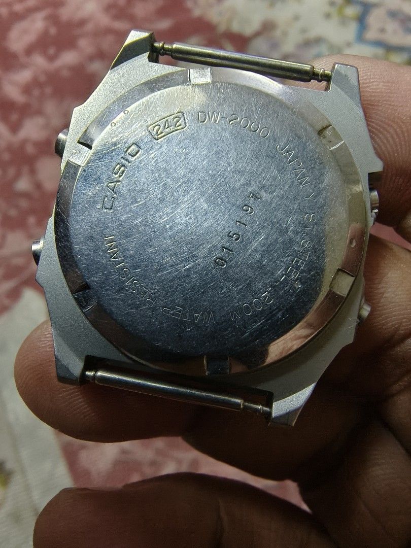 casio dw 2000, Luxury, Watches on Carousell