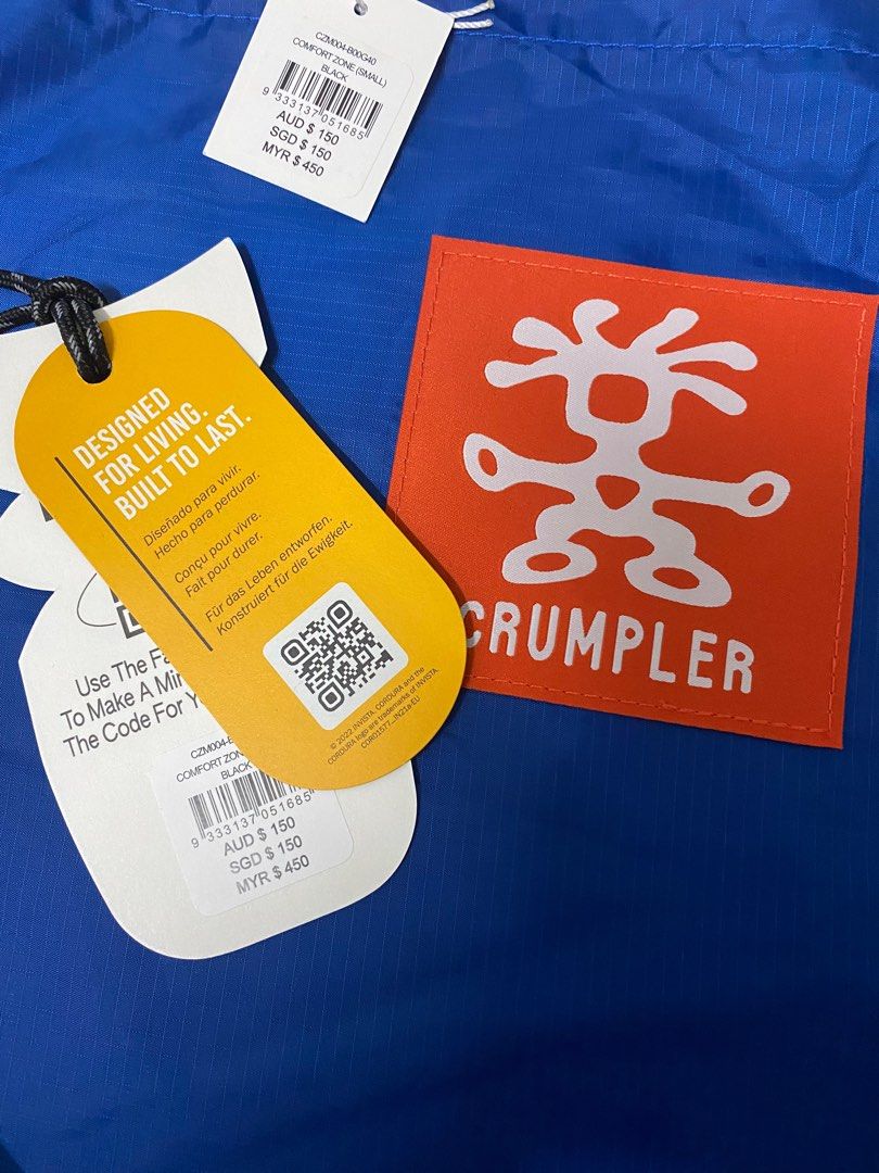Crumpler comfort zone small, Luxury, Bags & Wallets on Carousell