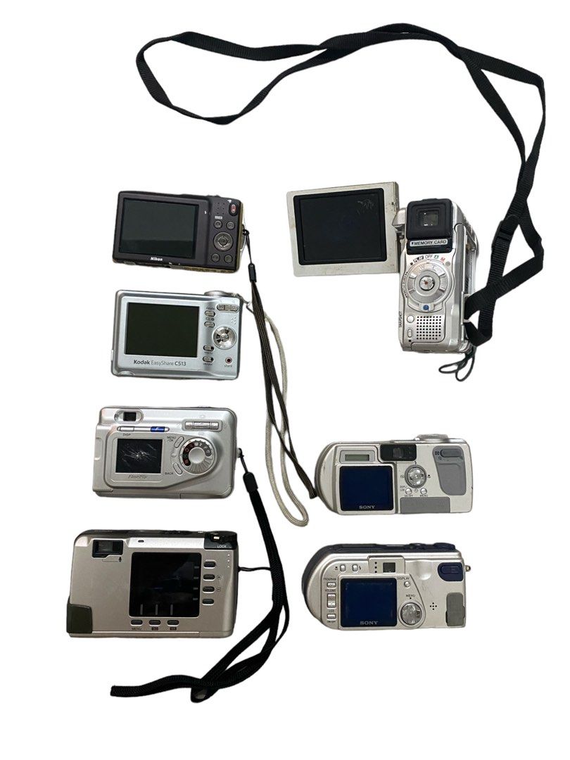 ⛔️ SOLD ⛔️ DIGITAL CAMERA CCD HANDYCAM LOT FOR SALE, Photography ...