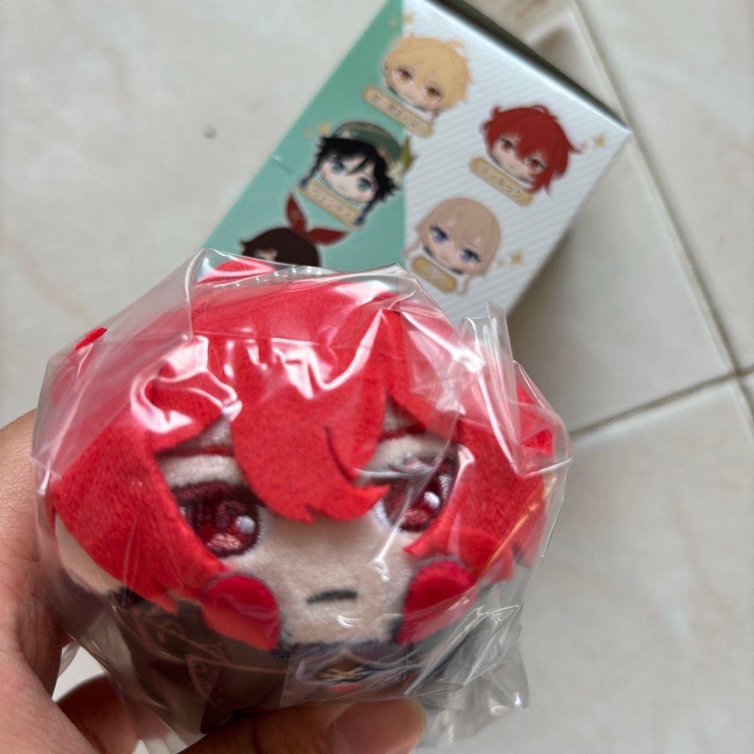 Diluc Tsumtsum Tsum Blind Box Keychain Plush Doll, Hobbies & Toys ...