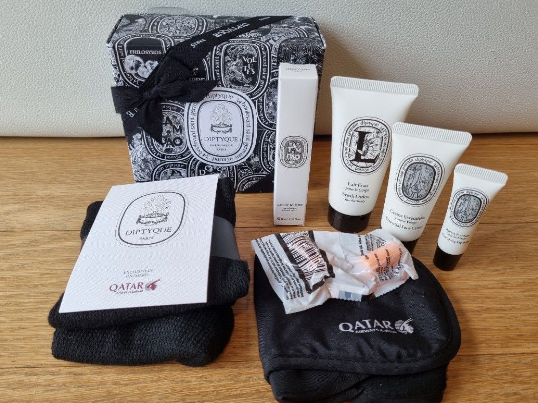 Diptyque Qatar Business Class Amenity Kit, Hobbies & Toys, Travel ...