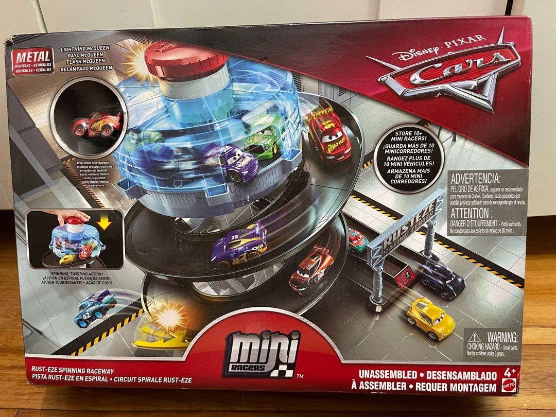 Disney Pixar Cars Rust-eze Spinning Raceway, Hobbies & Toys, Toys ...