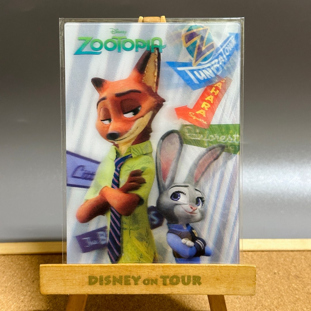 Disney Zootopia Judy Hopps & Nick Wilde 3D Postcard 14.8x10.5cm - Php ...