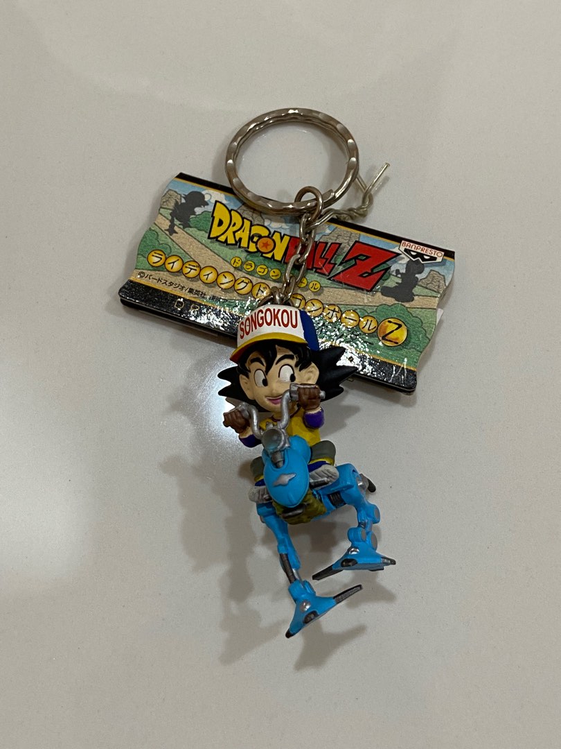 Dragon Ball Z Son Gokou Mecha Riding Figure Key Chain, Hobbies & Toys ...