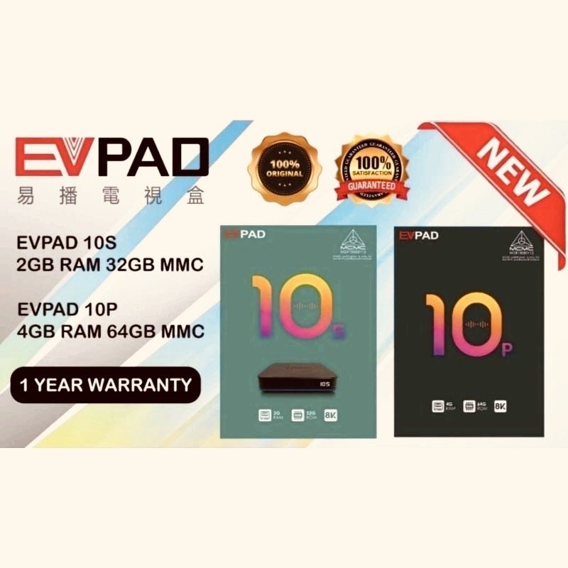 Evpad 10S / Evpad 10P / SVICLOUD 9P / SVICLOUD 9S / SVICLOUD 9MAX ...