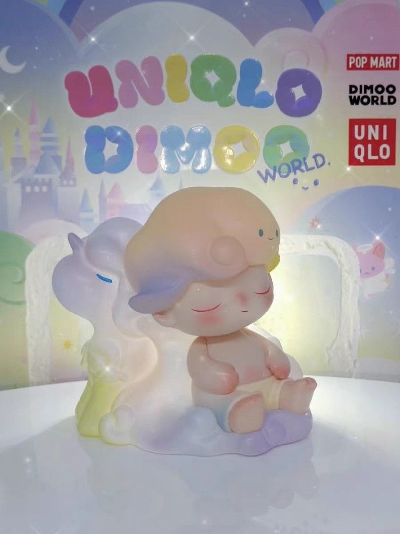 [EXCLUSIVE! POPMART] POPMART DIMOO WORLD UNIQLO DIMOO EXCLUSIVE ...