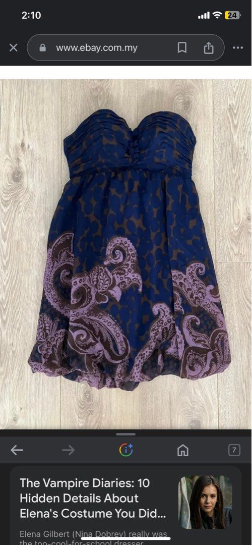 Guess vintage bustier bohemian bubble dress, Women's Fashion, Dresses ...