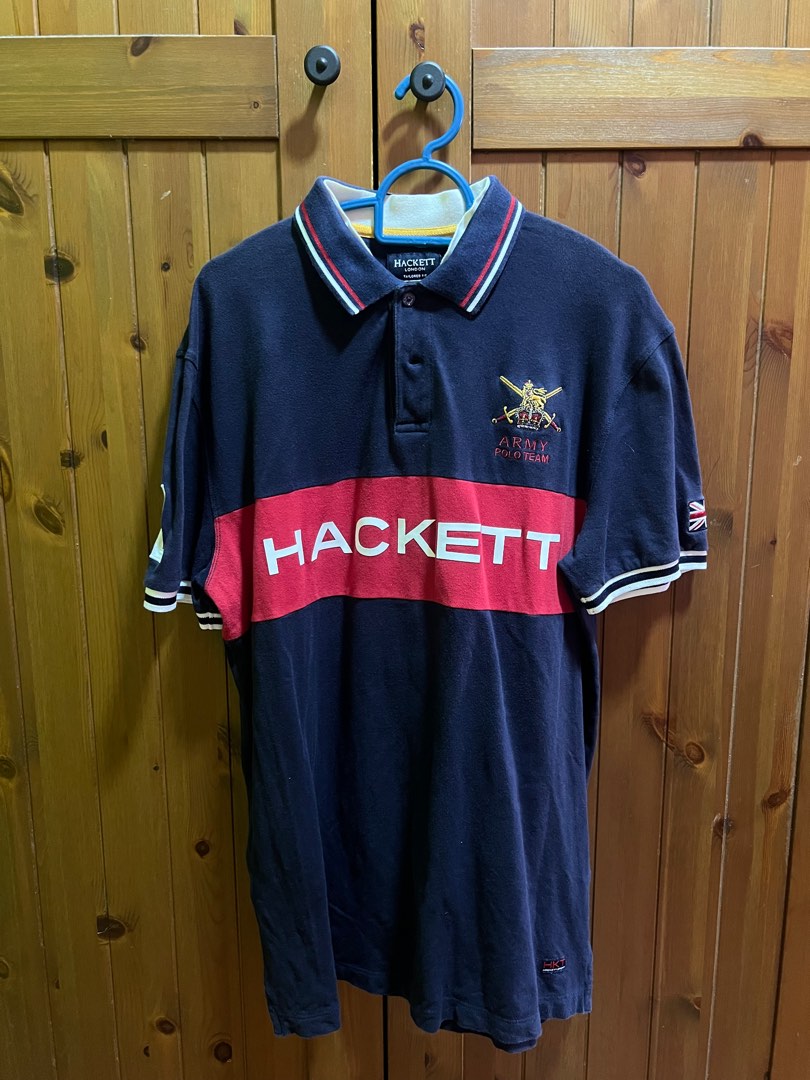 Hackett Polo Shirt M, Men's Fashion, Tops & Sets, Tshirts & Polo Shirts ...