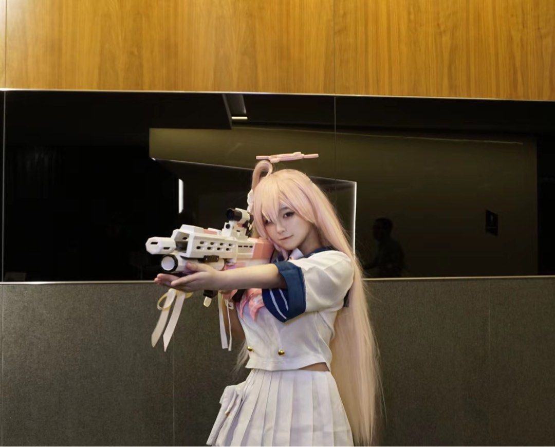 Hanako toy gun Blue Archive prop, Hobbies & Toys, Toys & Games on Carousell