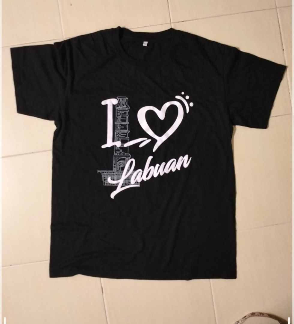 I love Labuan T shirt, Men's Fashion, Activewear on Carousell