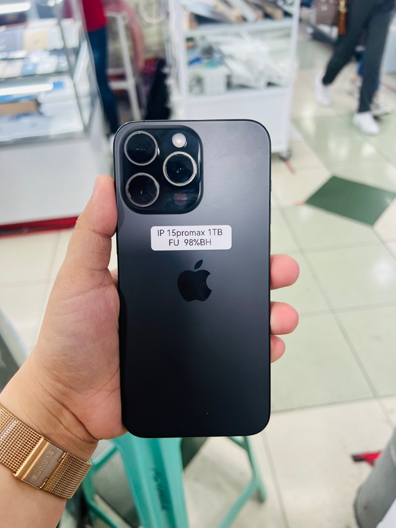 Iphone 15 Pro Max 1TB 98% batt FU, Mobile Phones & Gadgets, Mobile ...