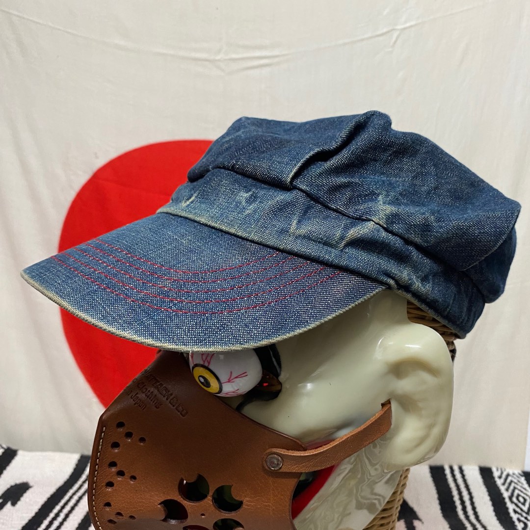 Japan Denim Engineer Work Wear Cap, Men's Fashion, Watches ...