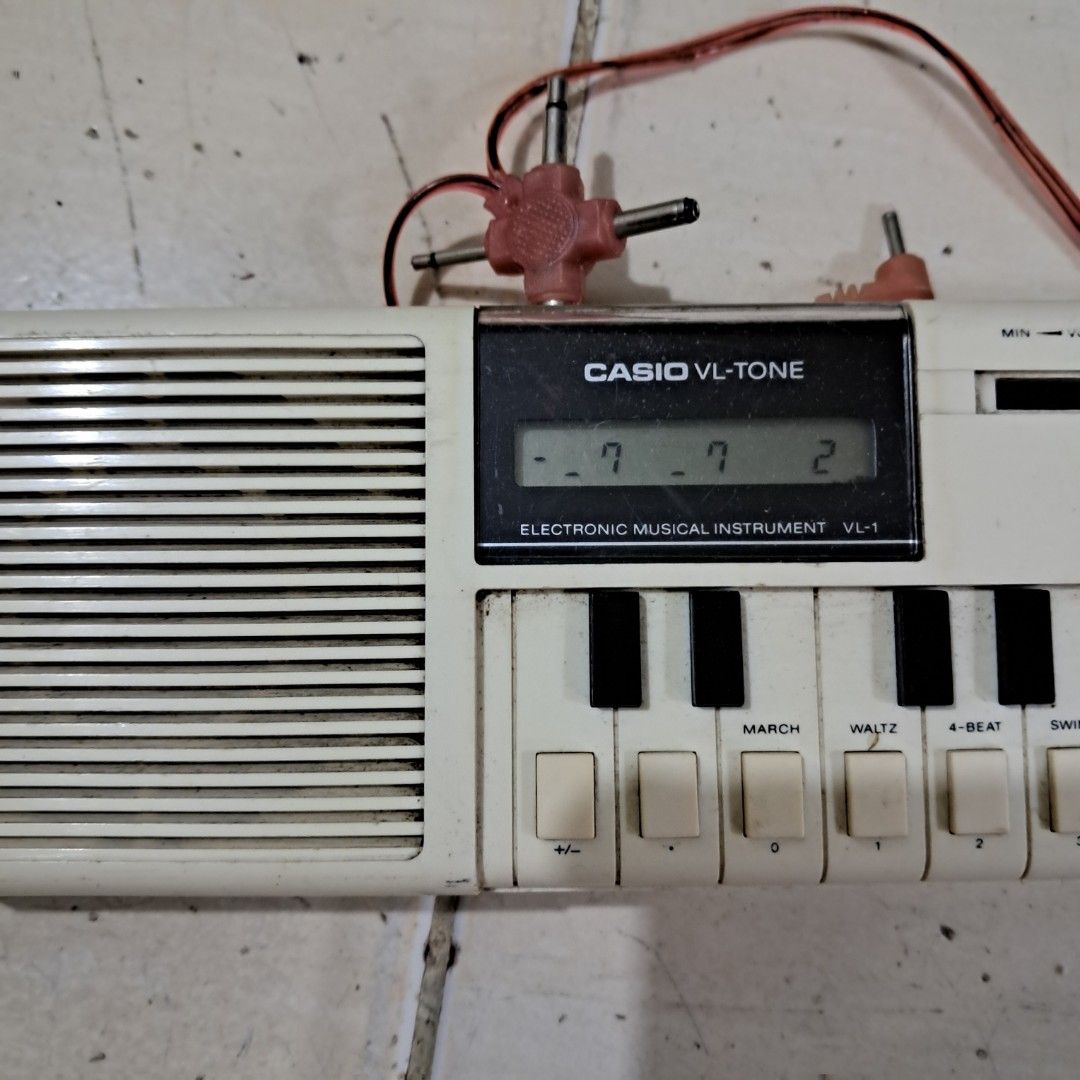 Keyboard Piano Casio VL Tone asli vintage Jadul Hidup Suara Tdk Ada ...
