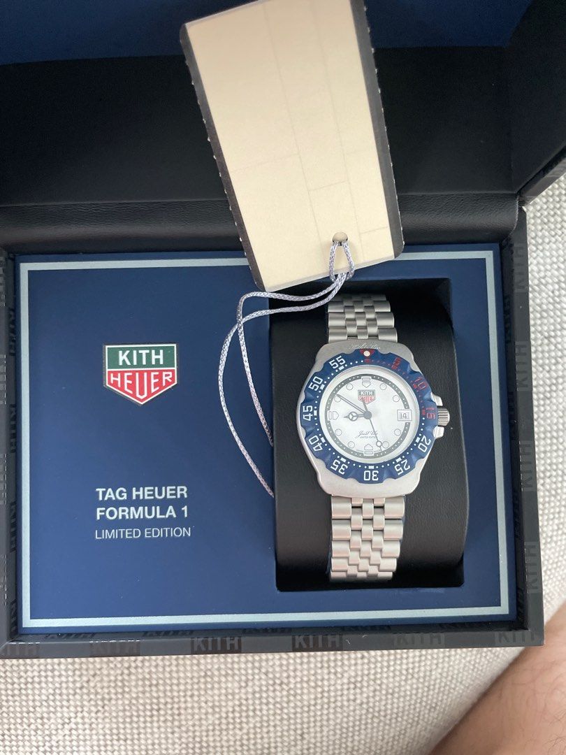 Kith Tag Heuer Formula 1 Los Angeles, Luxury, Watches on Carousell
