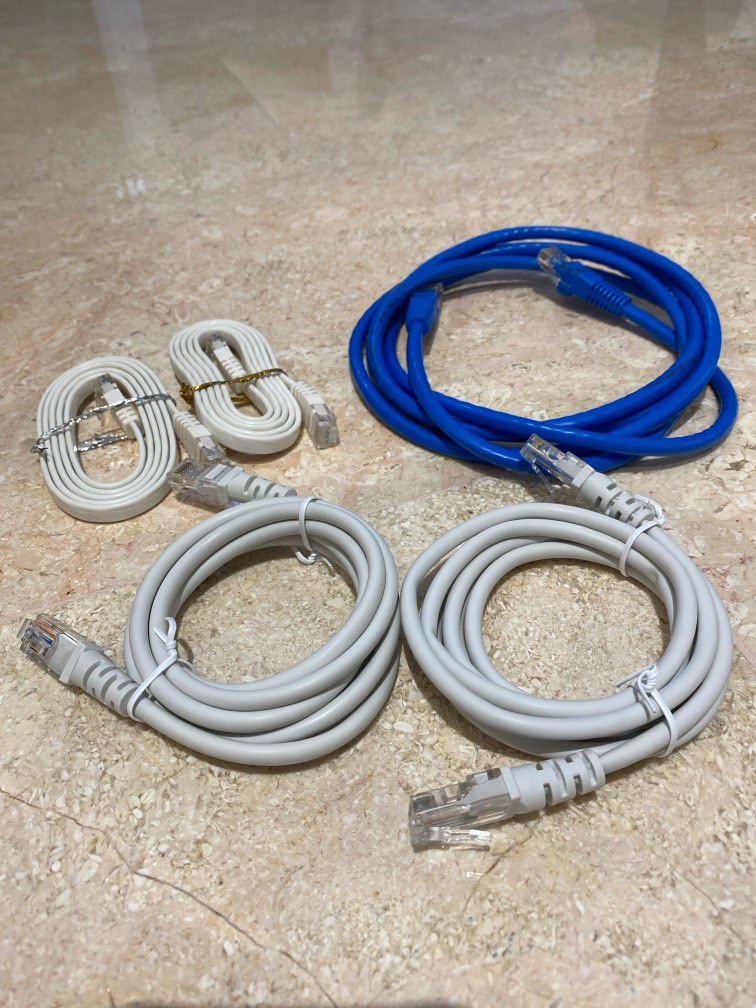 Lan cables, Computers & Tech, Parts & Accessories, Computer Parts on ...