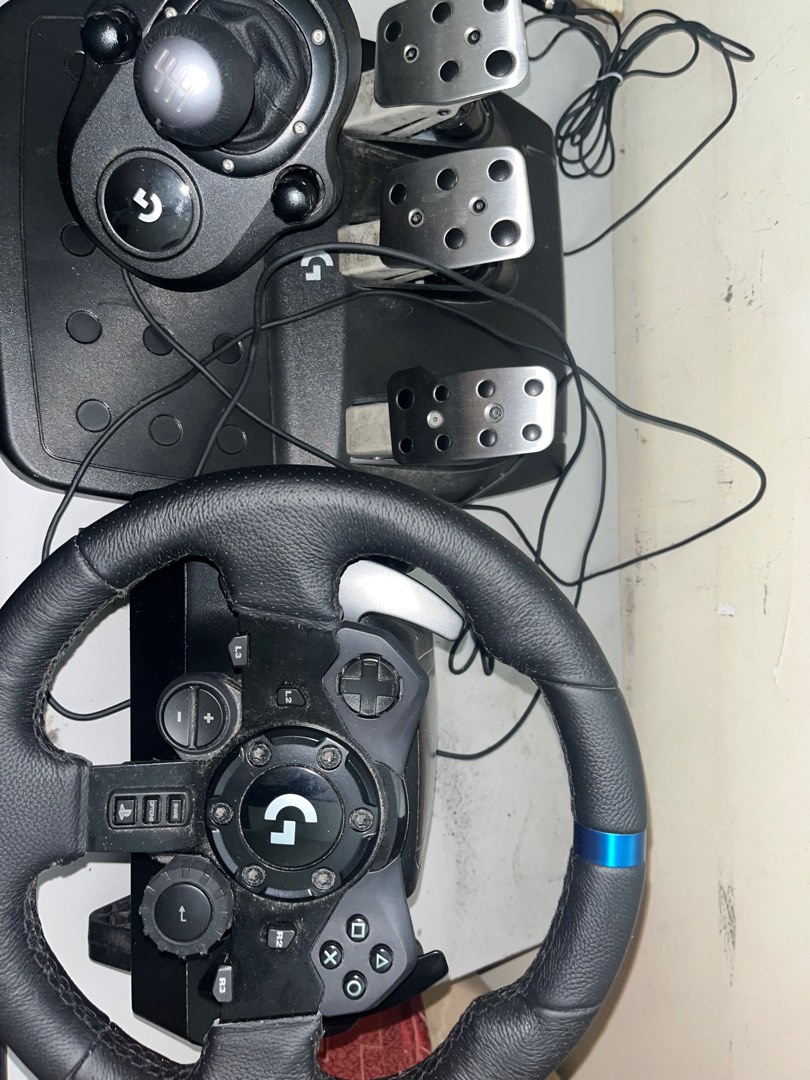 LOGITECH G923 + Shift + Seat, Video Gaming, Gaming Accessories ...