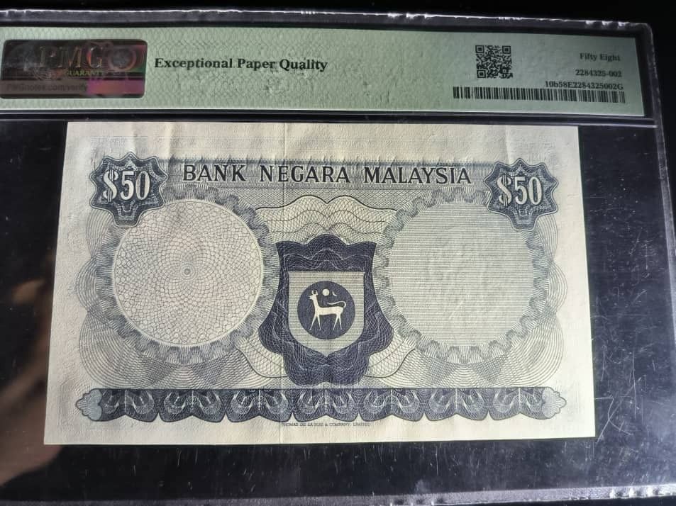 Malaysia 2nd Series RM50, Hobbies & Toys, Collectibles & Memorabilia ...