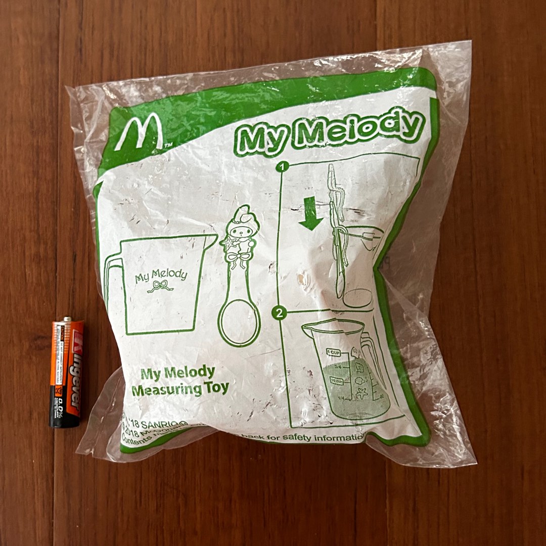 Mcdonalds My Melody measuring cup / toy, Hobbies & Toys, Toys & Games ...