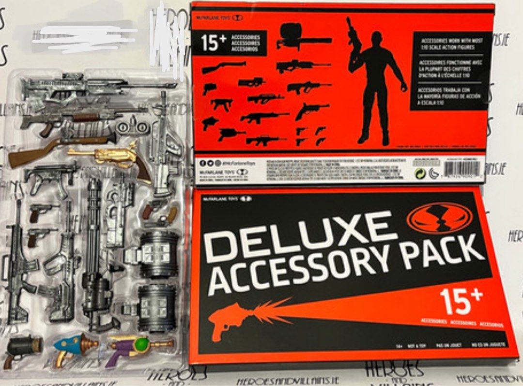 McFarlane MCF marvel dc GI joe munitions deluxe accessory munitions ...