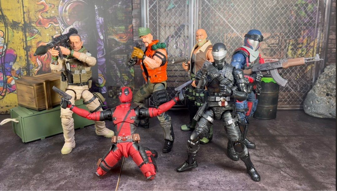 McFarlane MCF marvel dc GI joe munitions deluxe accessory munitions ...