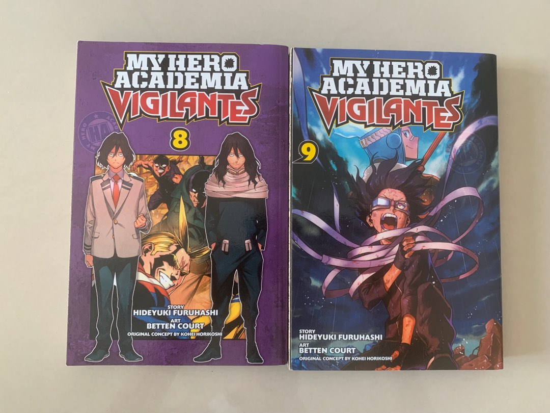 MHA Vigilante Vol 8 & 9, Hobbies & Toys, Books & Magazines, Comics ...