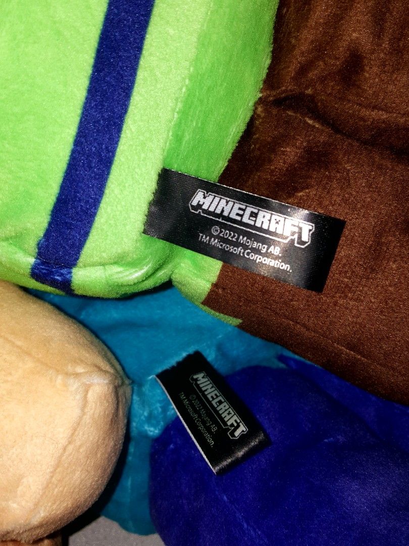 Minecraft Steve and Alex Plush, Hobbies & Toys, Toys & Games on Carousell