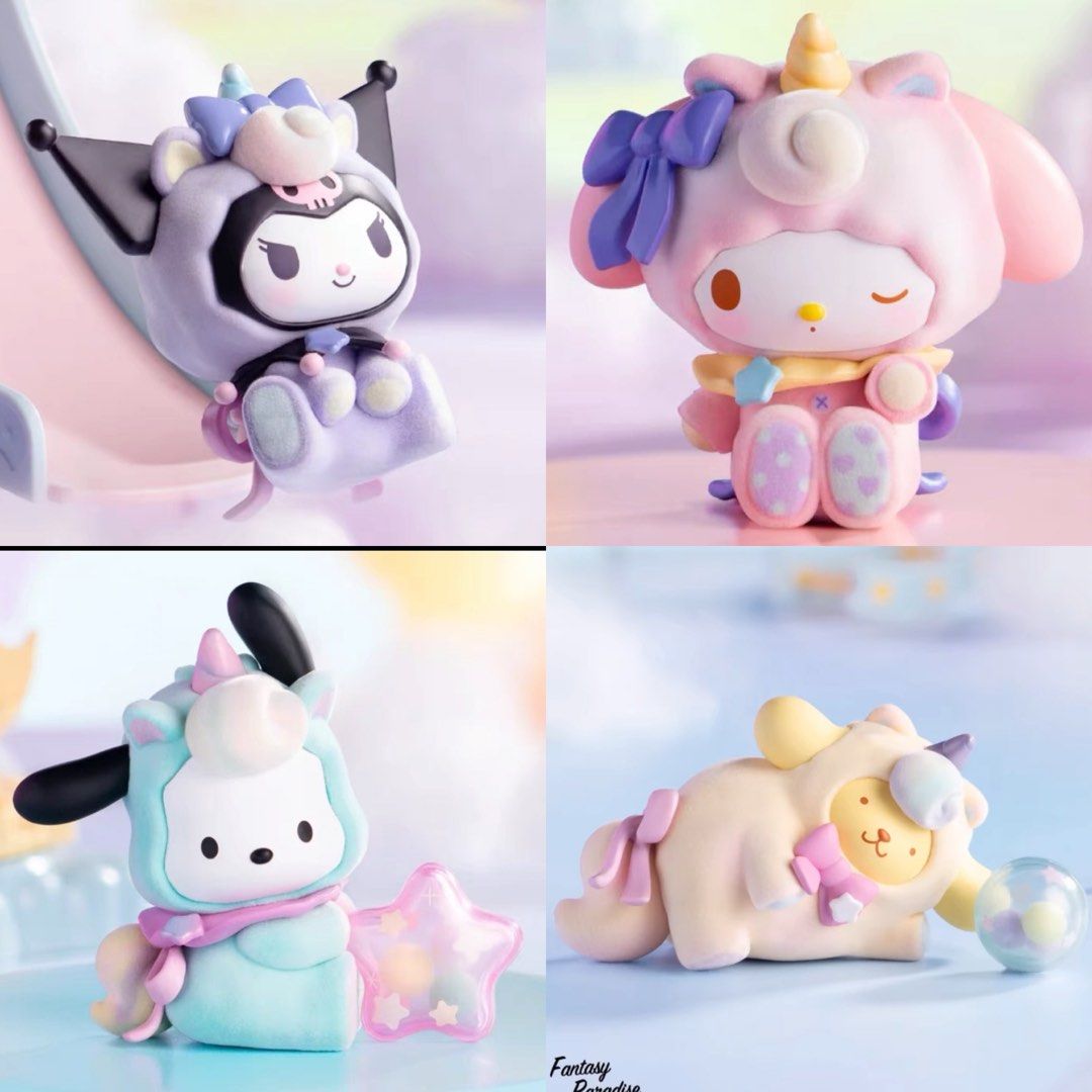MINISO SANRIO CHARACTERS FANTASY PARADISE / FULL SET / SINGLE BLIND BOX ...
