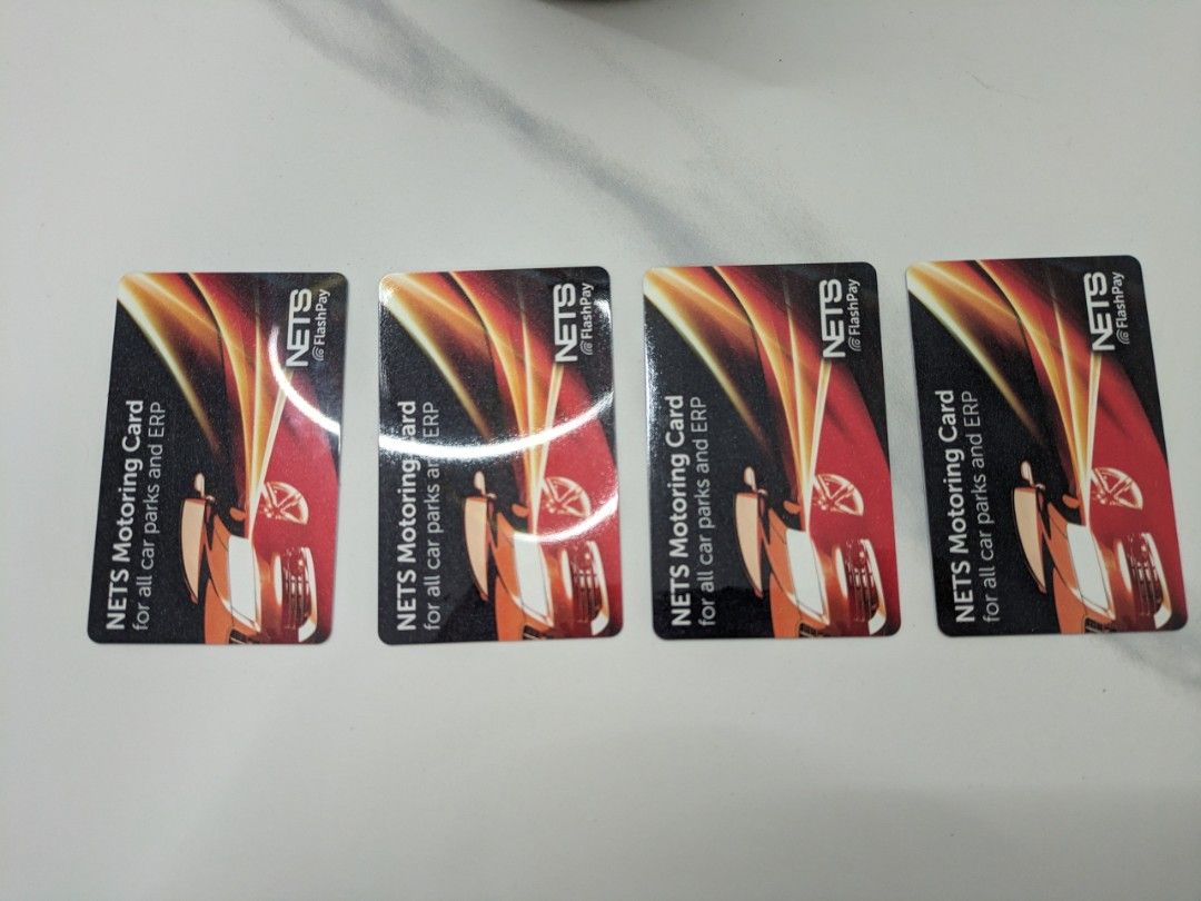NETS motoring card / NETS Flashpay for all car parks and ERP, Car ...