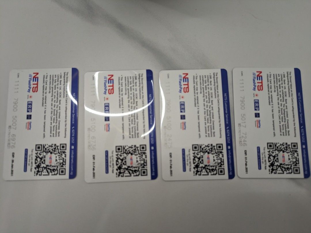 NETS motoring card / NETS Flashpay for all car parks and ERP, Car ...