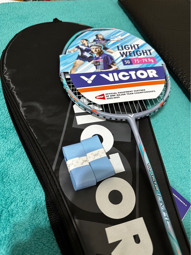 New Color VICTOR TK-HMRL Thruster Hammer Light Racket Badminton 新色胜利 TK ...