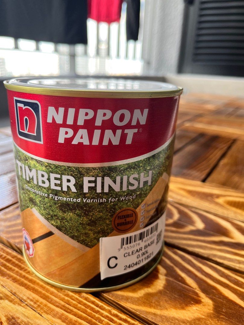 Nippon Timber Finish Varnish for Wood Syelek, Furniture & Home Living ...