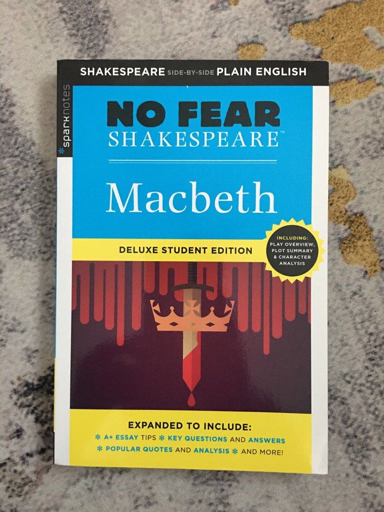 No Fear Shakespeare Macbeth, Hobbies & Toys, Books & Magazines ...