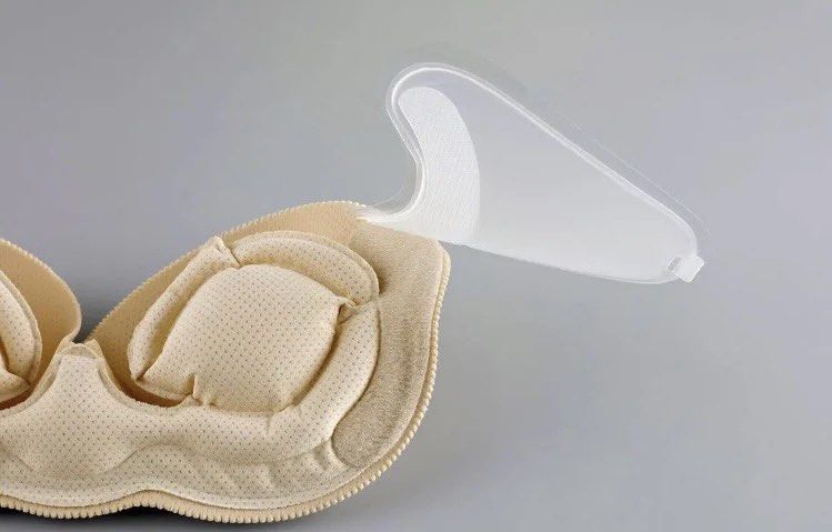 Nude Bare Minimum Backless Bra + Adhesive Gel Wings, Women's Fashion ...