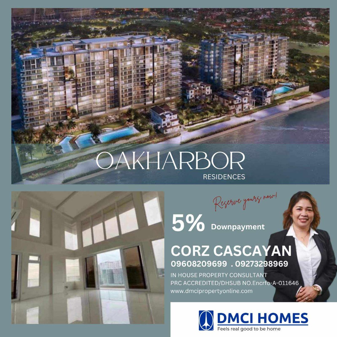 Oakharbor Diretly by the bay DMCI exclusive Near OKADA and Solaire ...