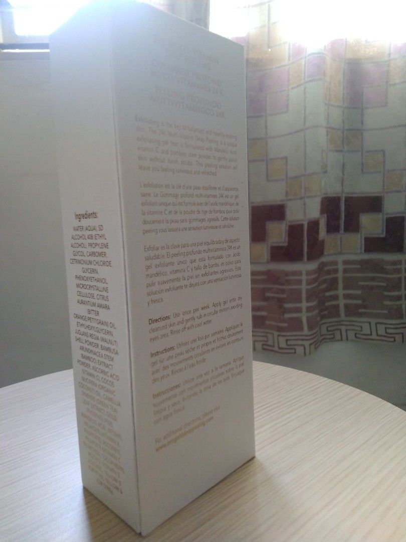 Orogold 24K GOLD multivitamin DEEP PEELING, Kesehatan & Kecantikan, Rias Wajah di Carousell