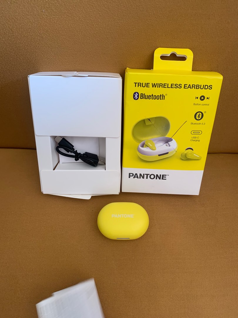 PANTONE true wireless EARBUDS Authentic original 💯, Audio, Earphones on ...