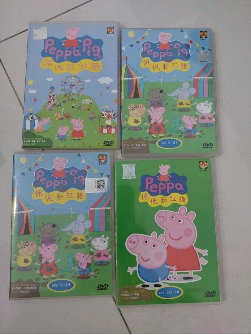 Peppa Pig DVD Collection, Hobbies & Toys, Music & Media, CDs & DVDs on ...