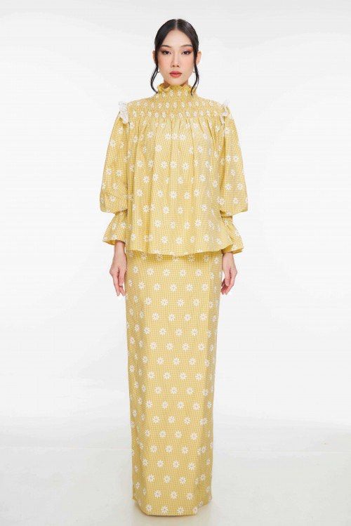 CAMELLIA EMPIRE YELLOW ANGGUN KEKWA. PETIT MOI INSPIRATION , Women's ...